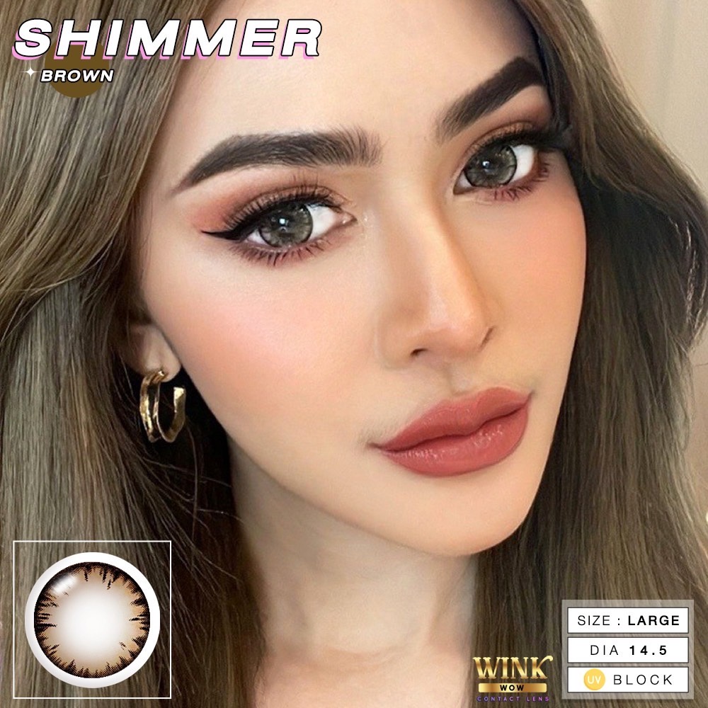 คอนแทคเลนส์Shimmer Chestnut Gray (Wink) ขนาดบิ๊กอาย - bigeyeloveyou ...