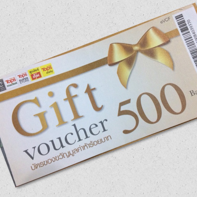 Gift Voucher Tops | Shopee Thailand