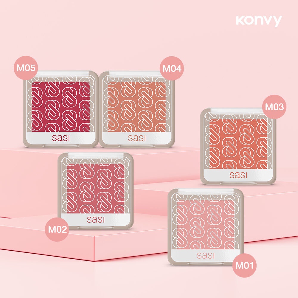 ศศิ เกิร์ล แคน บลัชออน 4.5g 2แบบ ชิมเมอร์แมท Sasi Girl Can Blush on Shimmer Matte 4.5g - dararan ...