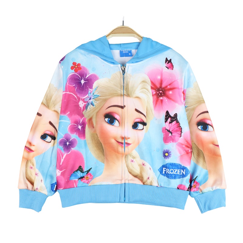 Disney New Spring Autumn Frozen 2 Anna Elsa Children39s Girls Coat ...