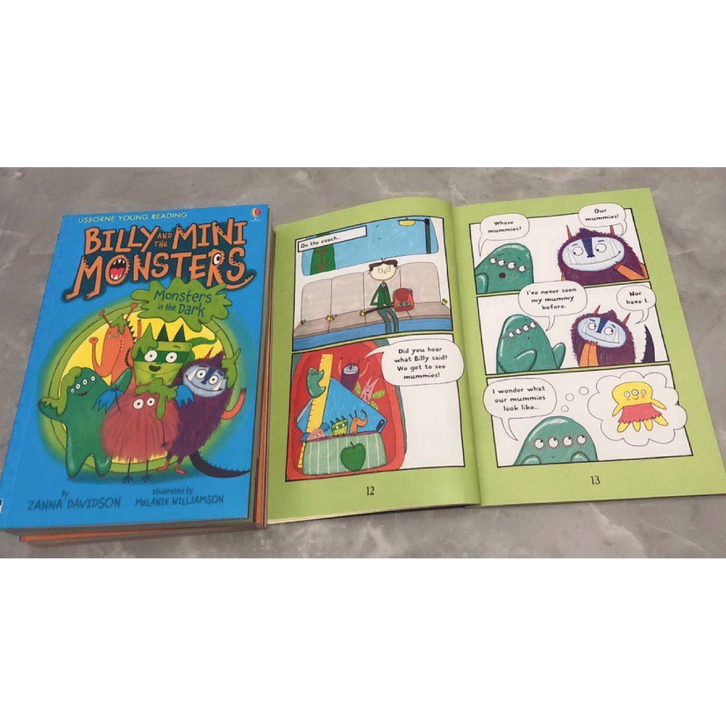 พร้อมส่ง Billy and the Mini Monsters Monster 8 Book By Wanna Davidson ...