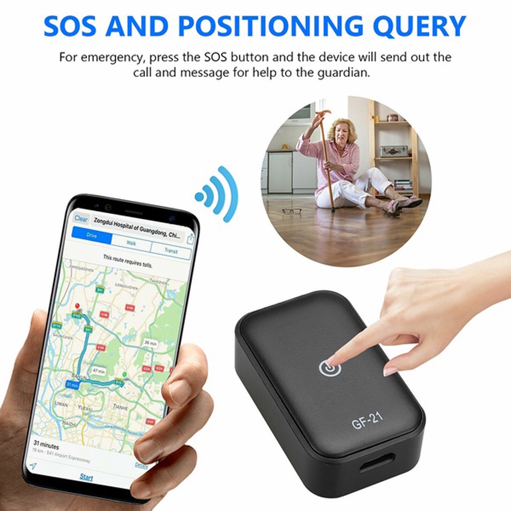 New gpsติดตาม GF22 gps แมว จีพีเอสติดตามรถ Mini เครื่องติดตาม WIFI LBS GPS ที่บันทึกได้ Tracker ...