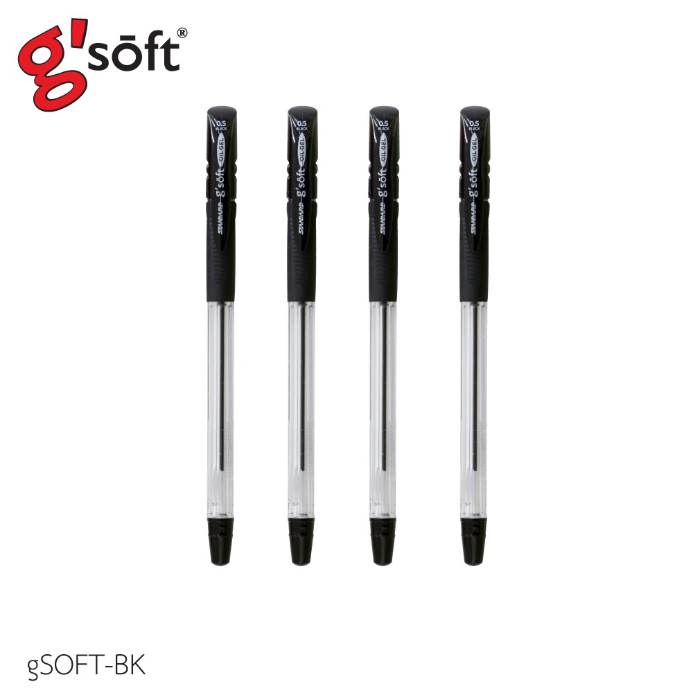 gsoft (จีซอฟท์) ปากกาลูกลื่นเจล gsoft Standard 0.5mm รหัส gSOFT- - sakuraproductsth - ThaiPick