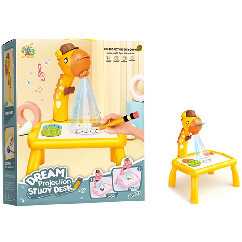 BChildren Drawing Toy Mini LED Projector Art Drawing Table Toys ...