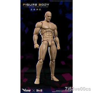 VTOYS x BMS 1:12 VSD003 Zero Strong Muscular 6" Flexible Male Figure Body Dolls | Shopee Thailand