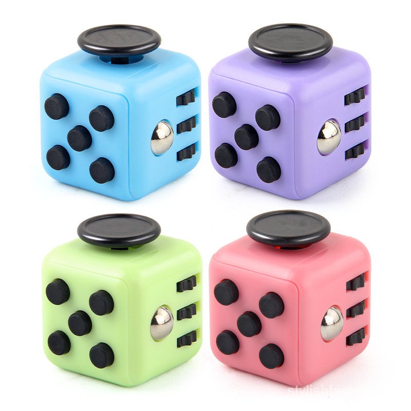 Rubik'S Cube Macaron Dice Fidget Cube ใหม่ของเล่นสําหรับเด็ก/ผู้ใหญ่ ...