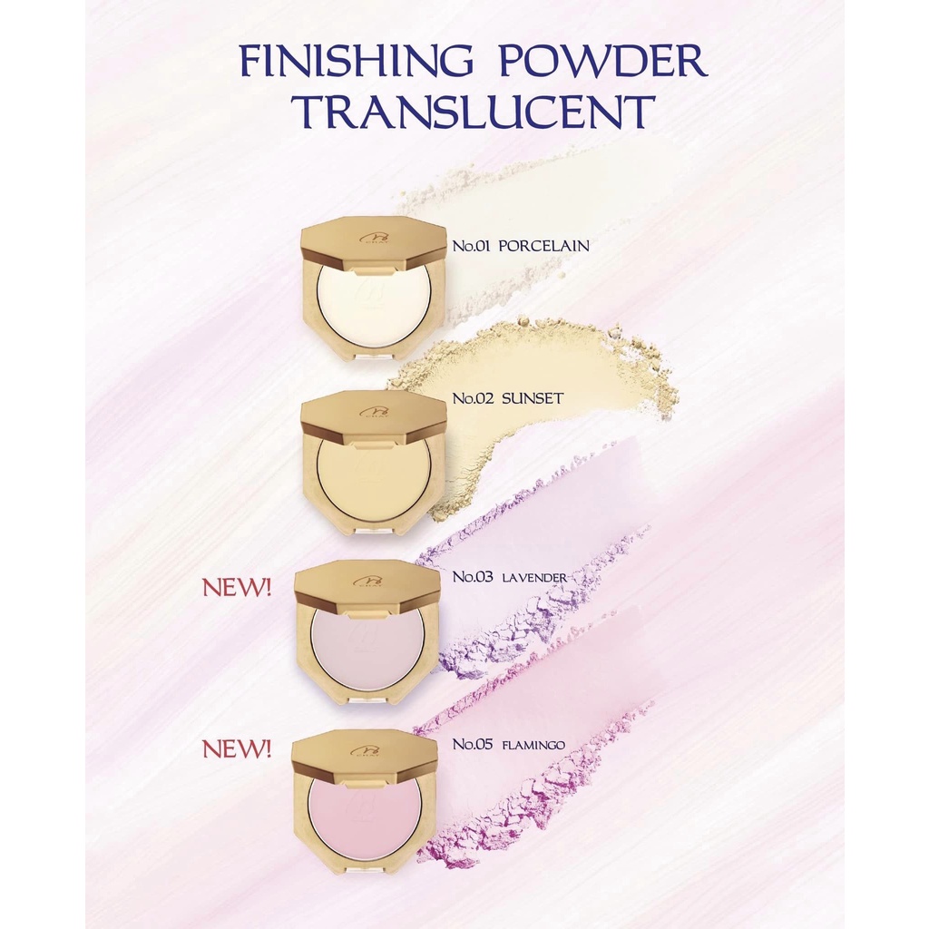 CHAT Finishing Powder - Translucent แป้งฝุ่นโปร่งแสง - chat_cosmetic ...