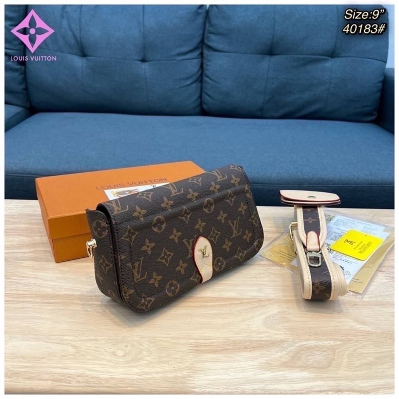 MS LV 40183 กระเป๋าแบรนด์เนม กระเป๋าปั้มแบรนด์ - beautysocial - ThaiPick