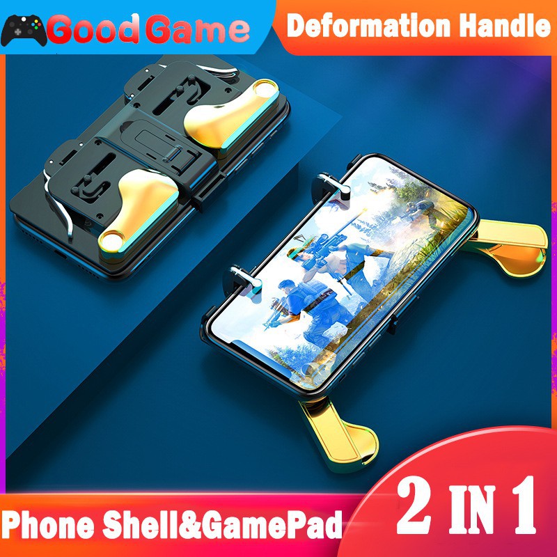 ஐ [GoodGame]Phone Case Gamepad 2 in 1 for Game Controller PUBG Mobile ...
