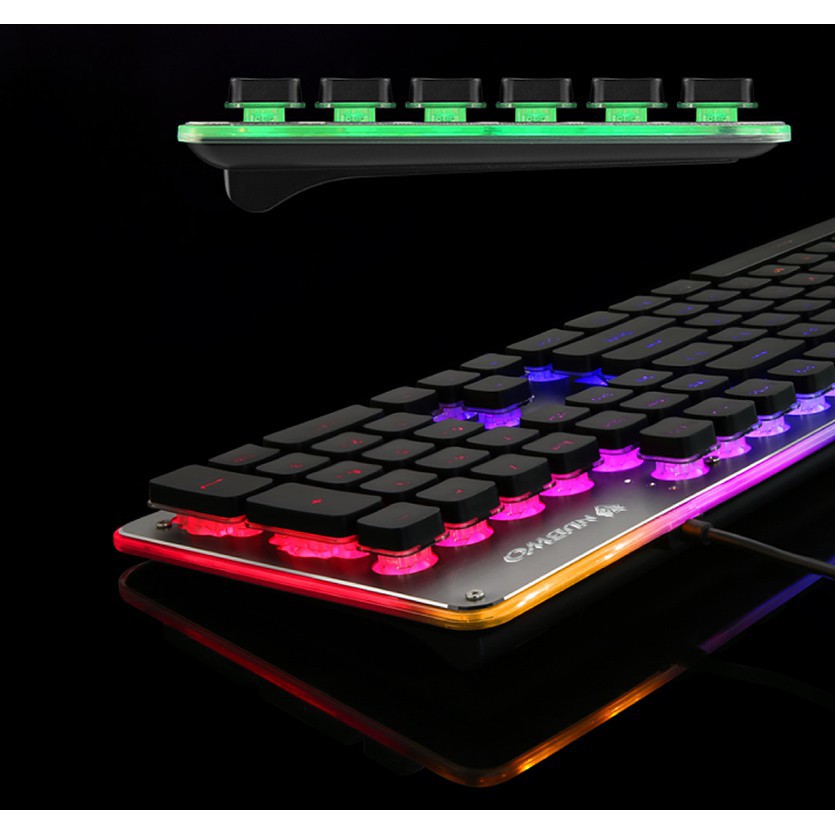 คีย์บอร์ด ราคา NUBWO NK-32 Fortune Gaming Keyboard คีย์บอร์ดเกมมิ่ง ...