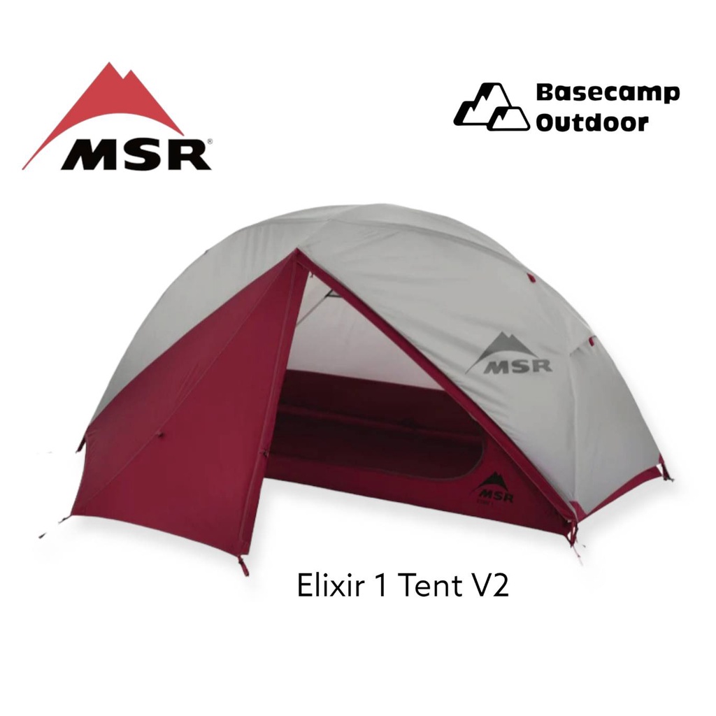 Msr Elixir 1 Tent V2 เต็นท์เดินป่า Shopee Thailand
