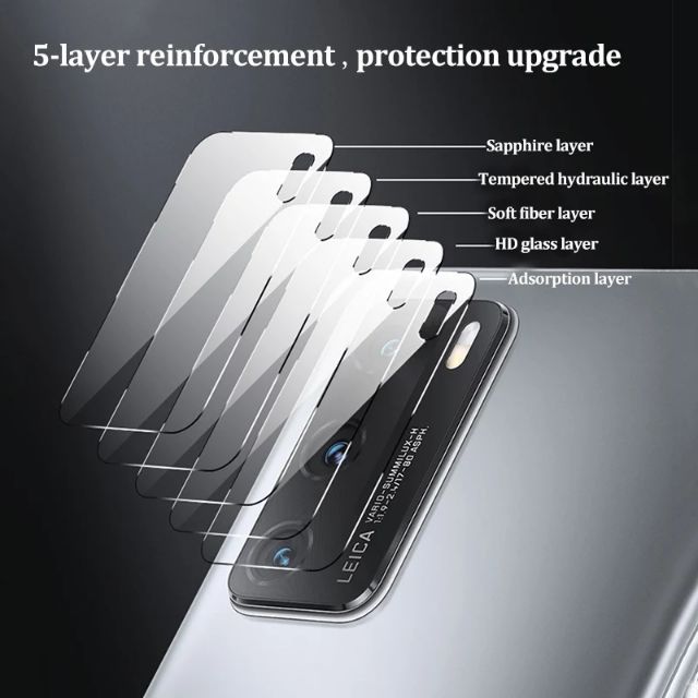 Huawei P40 P40 Pro P40 LiteNova 7i Camera Protector Tempered Glass ...