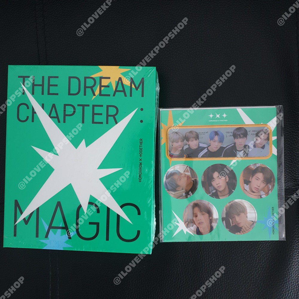 พร้อมส่ง TXT Album - The Dream Chapter : MAGIC SANCTUARY Ver. + Poster ...