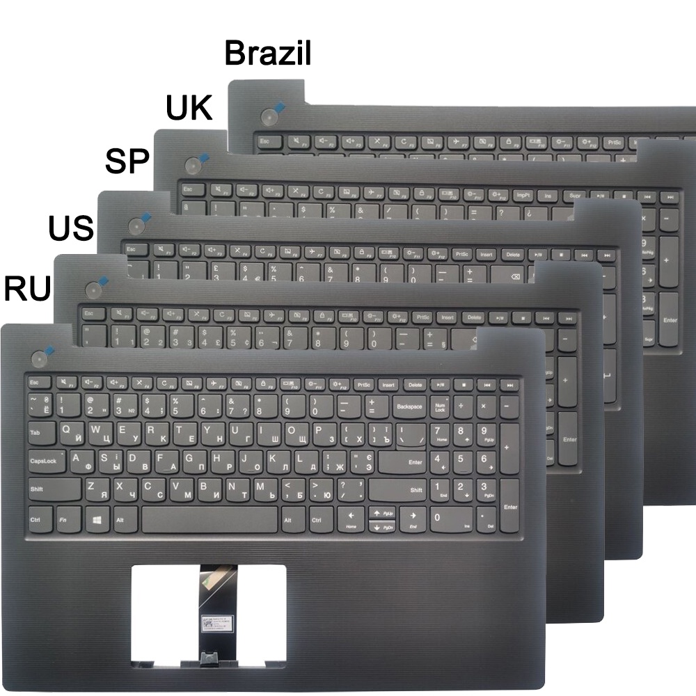 แป้นพิมพ์คอมพิวเตอร์ New RussianUSUKSpanishBrazil Keyboard For Lenovo ...