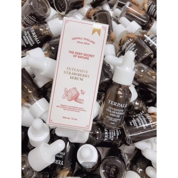 เซรั่มสตอเบอรี่ Yerpall Serum (15 ml) yerpall serum พร้อมส่งจ้า ...