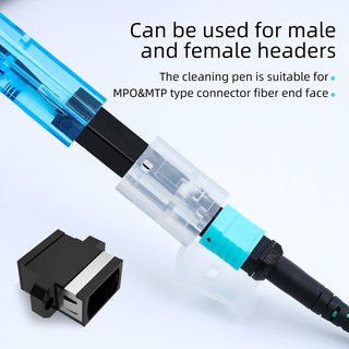 Fiber Optic Cleaning Tool NFC-IBC-MPO One-click Cleaner For MPO/MTP Connector FosD | Shopee Thailand