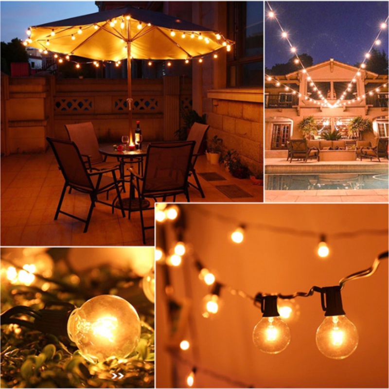 กระแสน้ำEU US Plug Bulbs Led String Lights Street Garlands Christmas ...