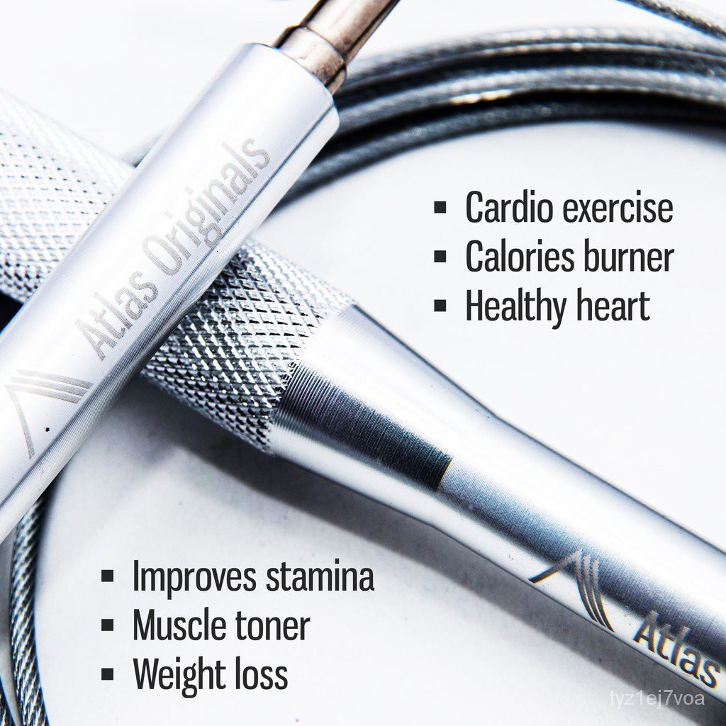 1oaH Atlas Originals Elite Speed Rope (Skipping / Jumping Rope ...