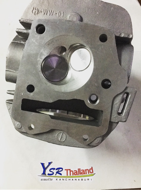 ฝาสูบสร้าง(A)รุ่นW125คาบูร์วาล์ว24-28-58 - ysr.machine.parts - ThaiPick