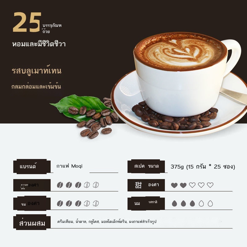 Hainan Specialty Chunguang Coconut Milk Coffee 18g ต่อซอง 3-in-1 ...