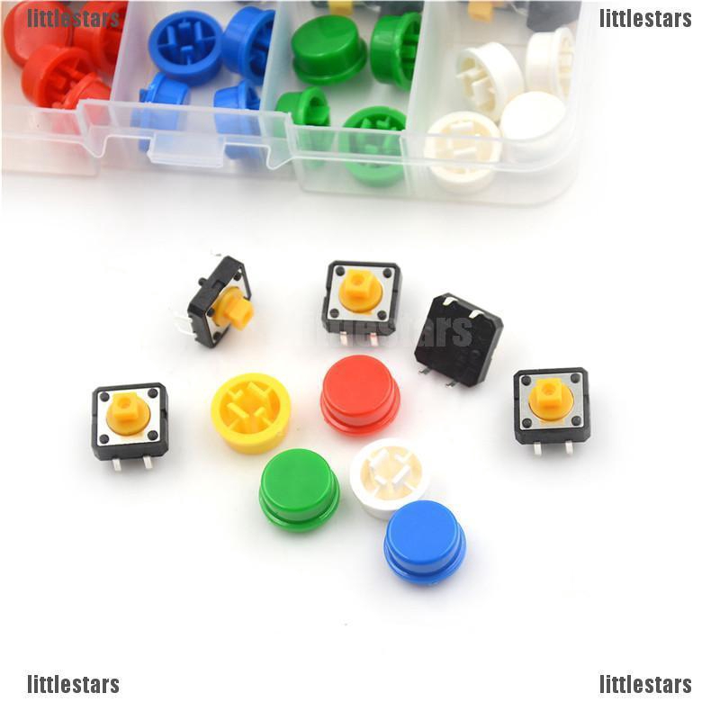 {LUV} 25Sets Momentary Tactile Push Button Touch Micro Switch 4P PCB ...