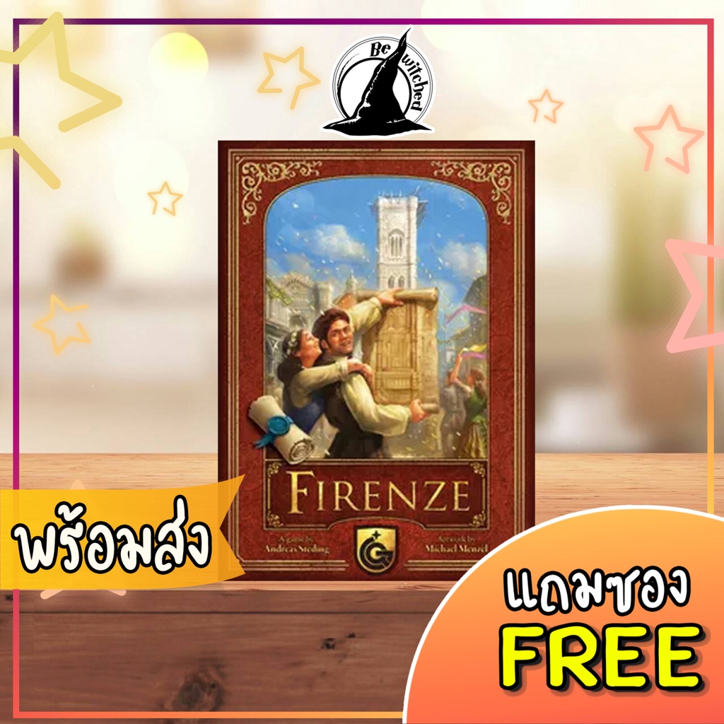 Firenze Board Game แถมซองใส่การ์ด Do 68 - alisa.gam - ThaiPick