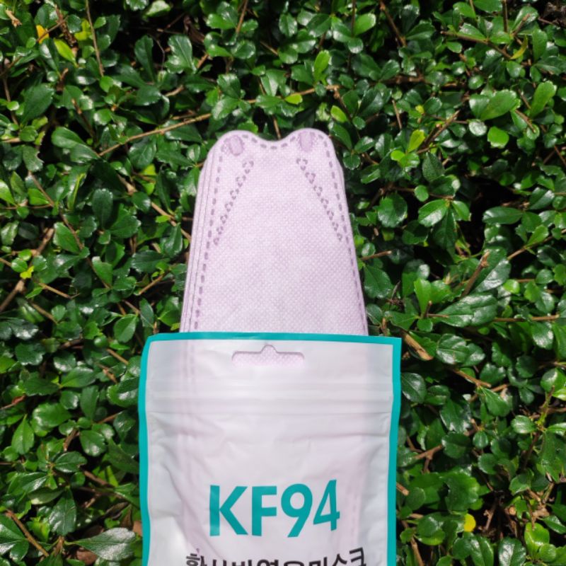 พร้อมส่ง 4 ชั้น (สีเทา) แมส KF 94 1ห่อ จำนวน 10 ชิ้น - happy.shop48 - ThaiPick