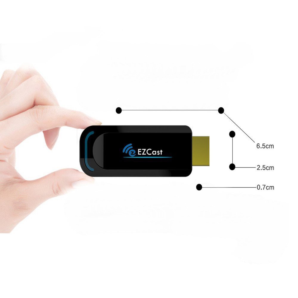 EZCast 2.4G WiFi Display Dongle 1080P HDMI Media Streaming TV Stick ...