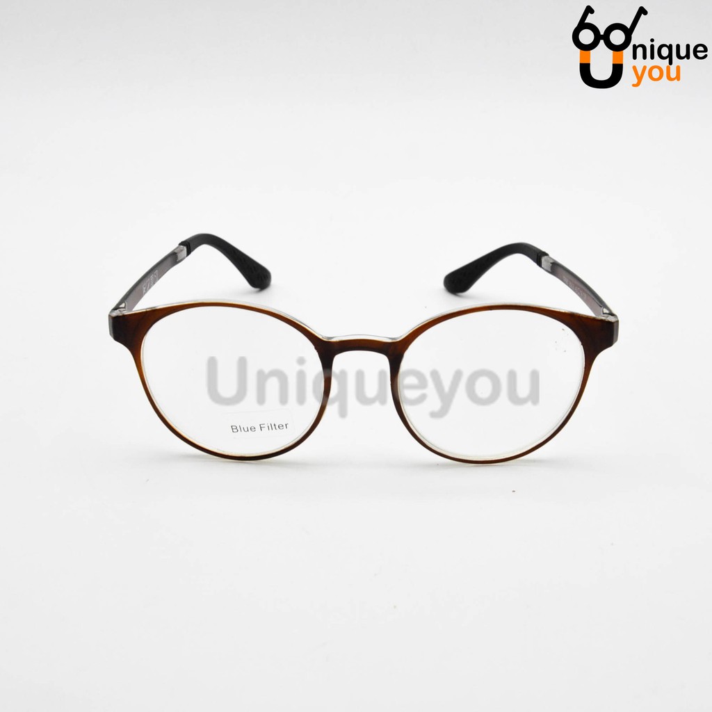 UniqueYou แว่นสายตาสั้นยาวเลนส์บลูบล๊อค Blue Filter พร้อมสายตา เลนส์ชัด น้ำหนักเบา ป้องกันแสงสี ...