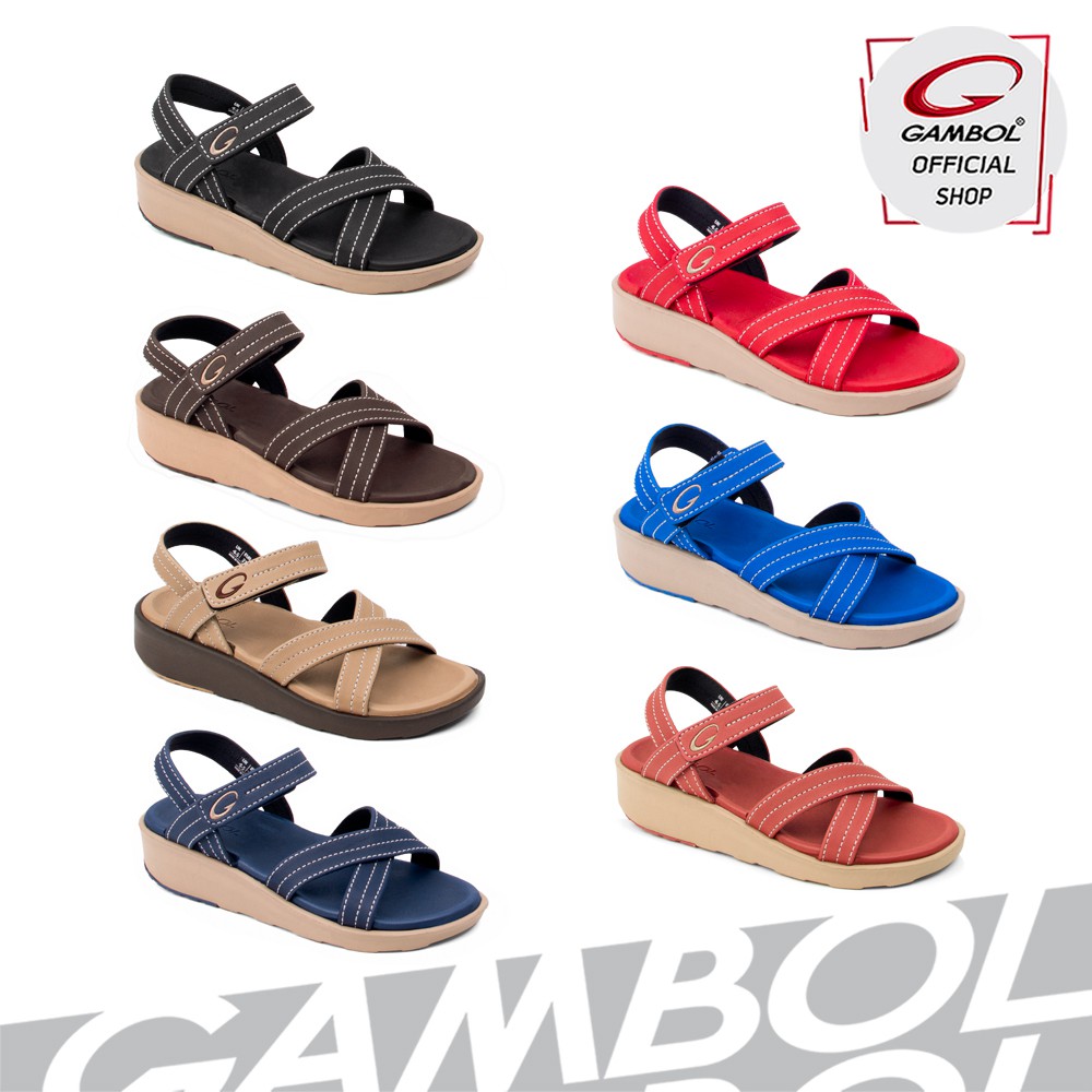 GAMBOL แกมโบล รองเท้าแตะ รองเท้าแฟชั่น รองเท้าแตะรัดส้น รองเท้าแตะรัด ...