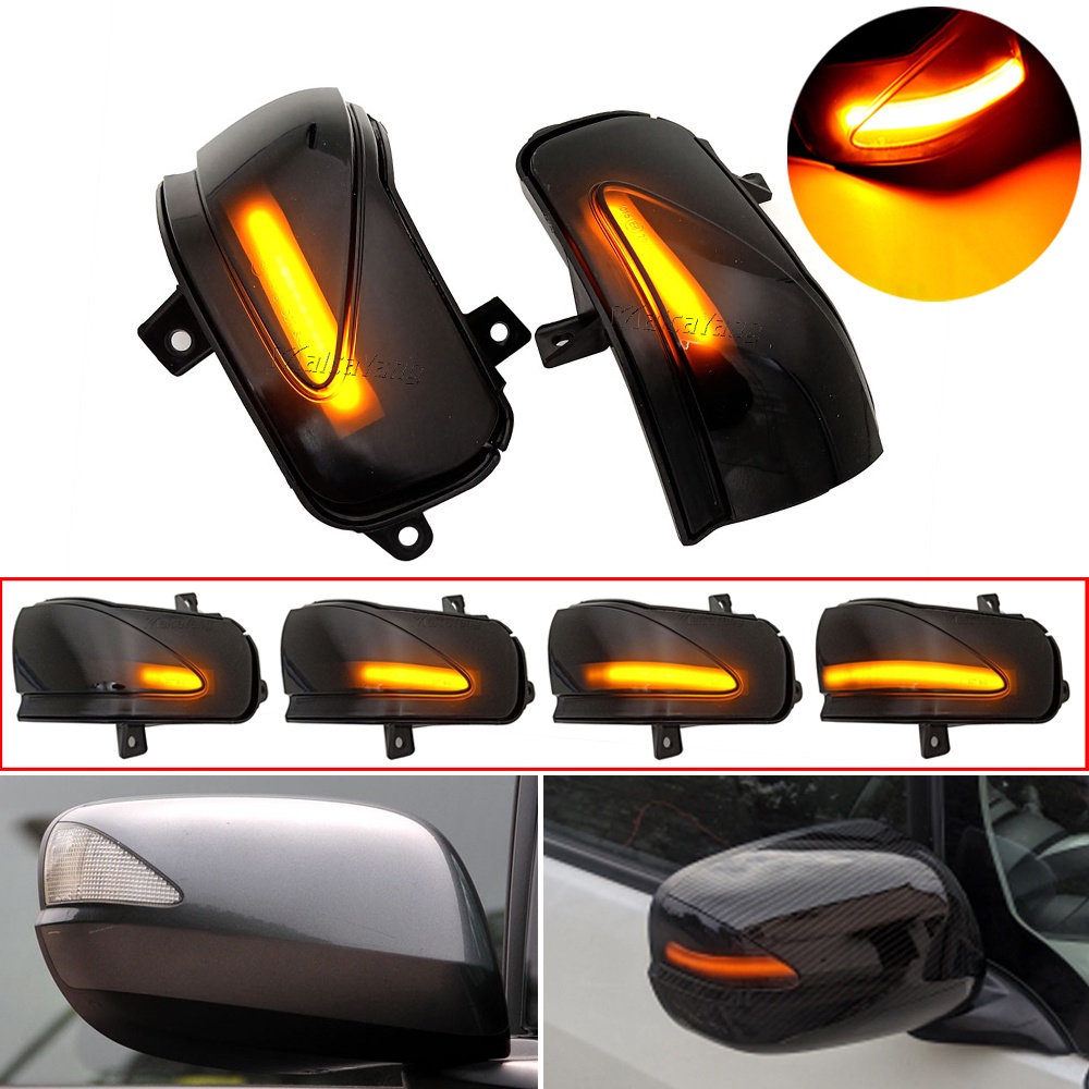 แบบไดนามิก Blinker สำหรับ Honda Fit Jazz GE6GE8 Hybrid GP1 Insight ZE2 ...