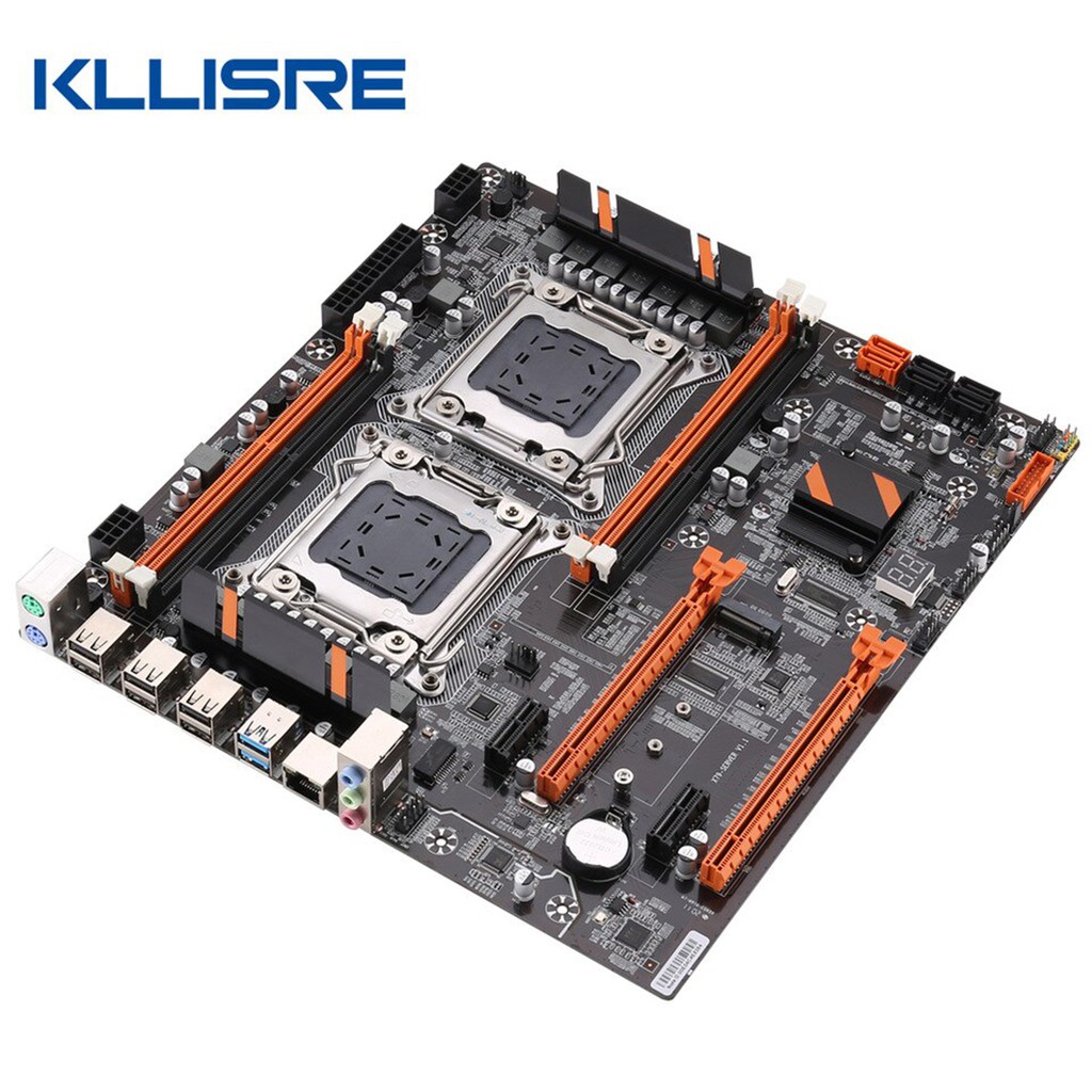 OEM Intel LGA 2011 V2 Kllisre X79 Dual CPU DDR3 M.2 NVME - kingcom ...