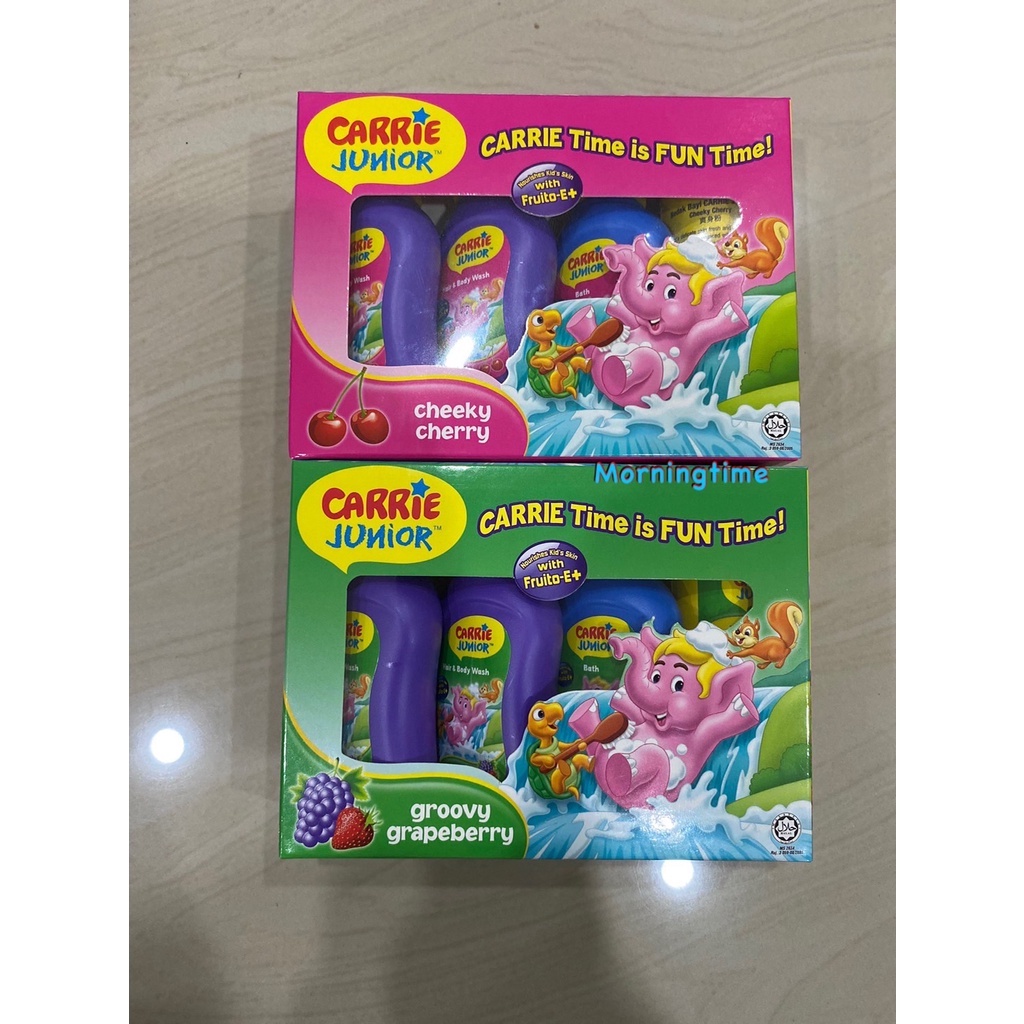 Carrie Junior Gift Pack Set เซ็ตทำความสะอาดเด็ก Carrie Junior แครี่ ...