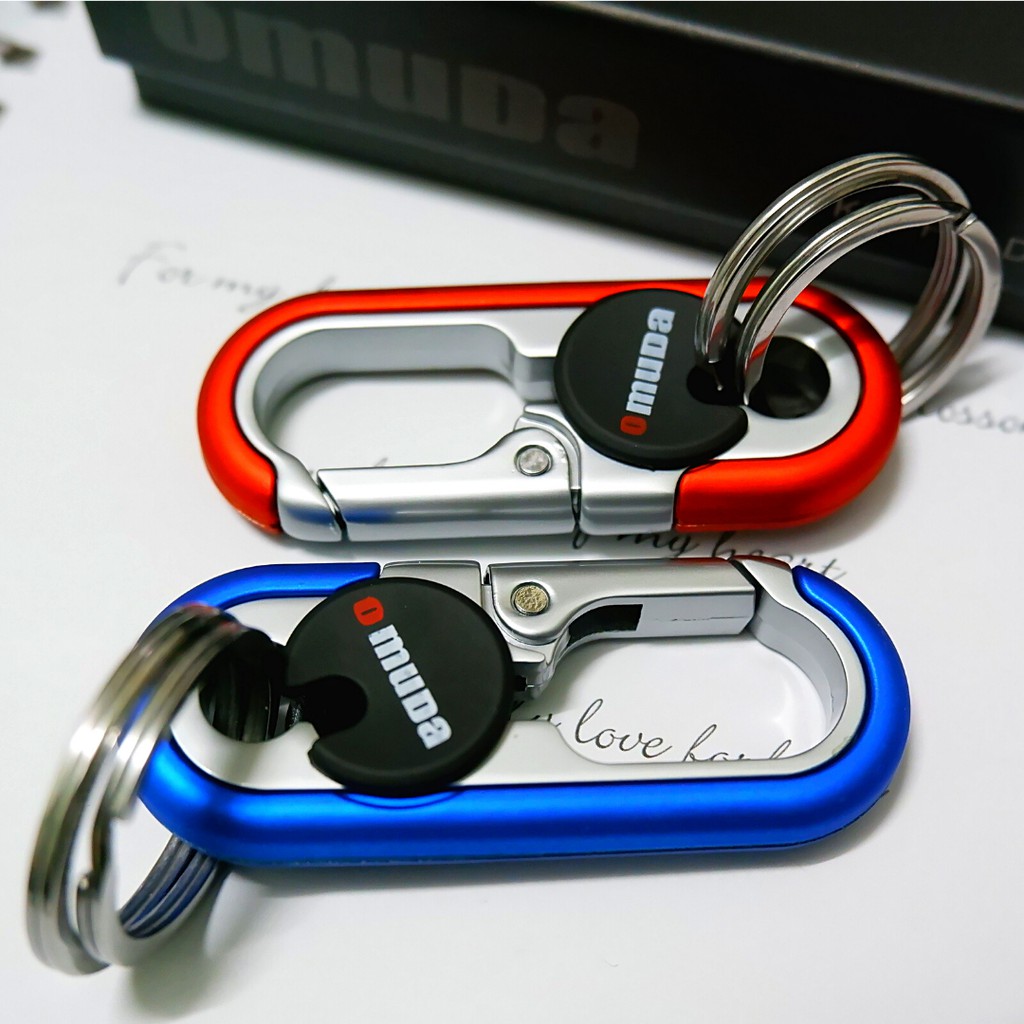 พวงกุญแจ(พร้อมห่วง2ชิ้น) OMUDA 3746 สำหรับ กุญแจบ้าน กุญแจรถยนต์ กุญแจมอเตอร์ไซค์ งานแข็งแรงทน ...