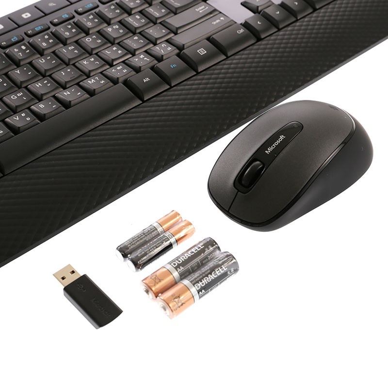 MICROSOFT Wireless (2in1) Mouse Keyboard (Desktop 2000) Black M7J-00027 - h9p7wqtf3m - ThaiPick
