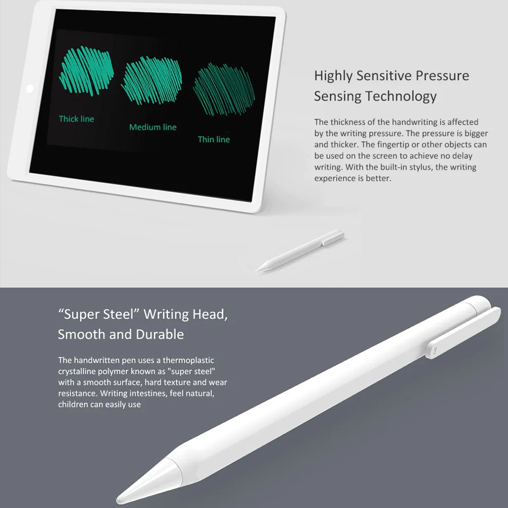 Xiaomi Mi LCD Writing Tablet 13.5" - White (with Stylus) Global Version ...