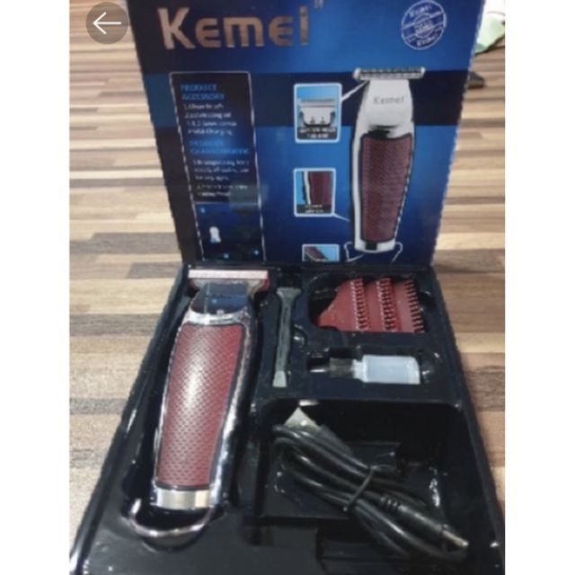 แบตตาเลียนตัดผม Kemei 1875 | Shopee Thailand