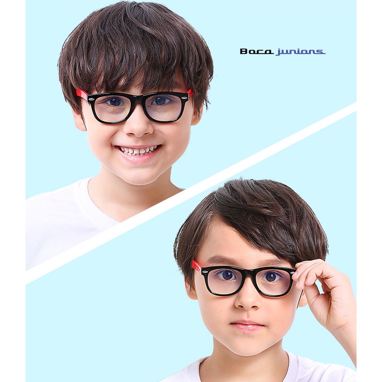 แว่นกรองแสงเด็ก ใหม่ รุ่น WA54 แว่นตากันแสงสีฟ้า ตัวแว่นบิดได้ เหมาะ ...