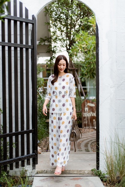 แฟชั่น vshop 8101// Set อัดพีช everyday look - vshopman - ThaiPick