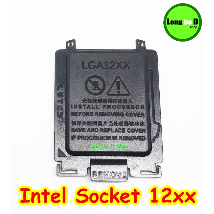 ฝาปิดเมนบอร์ด ปิด Socket CPU INTEL 115x 12xx 17xx แกะออกจากเมนบอร์ด ...