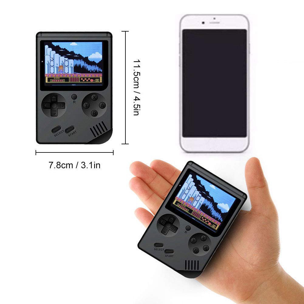 Q3 Handheld Game Console 168 Classic Games Retro FC Digital Video Game ...
