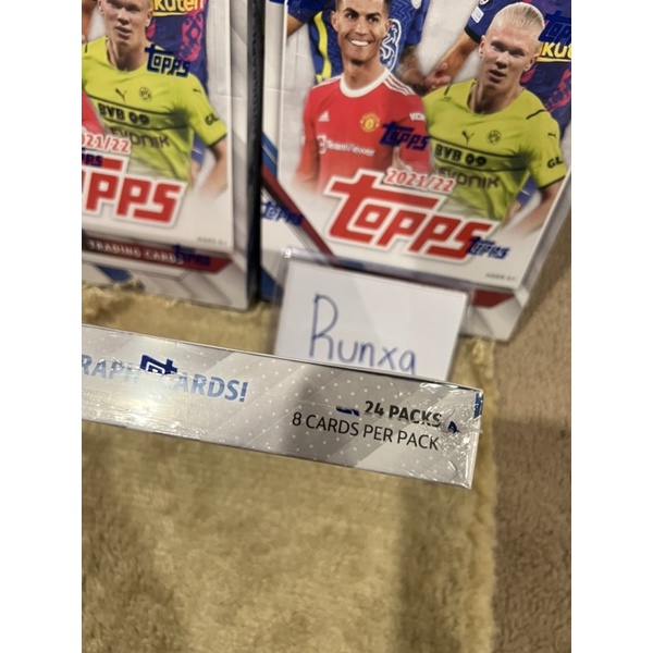 แบบ1ซอง2021-22 Topps UEFA Champions League Hobby Box - rungrrb42 - ThaiPick