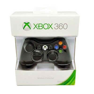 Joy game xbox360 (จอยเกมส์ xbox360 ของแท้เกรด a มือ 1 สีดำ) สำหรับไร้ ...