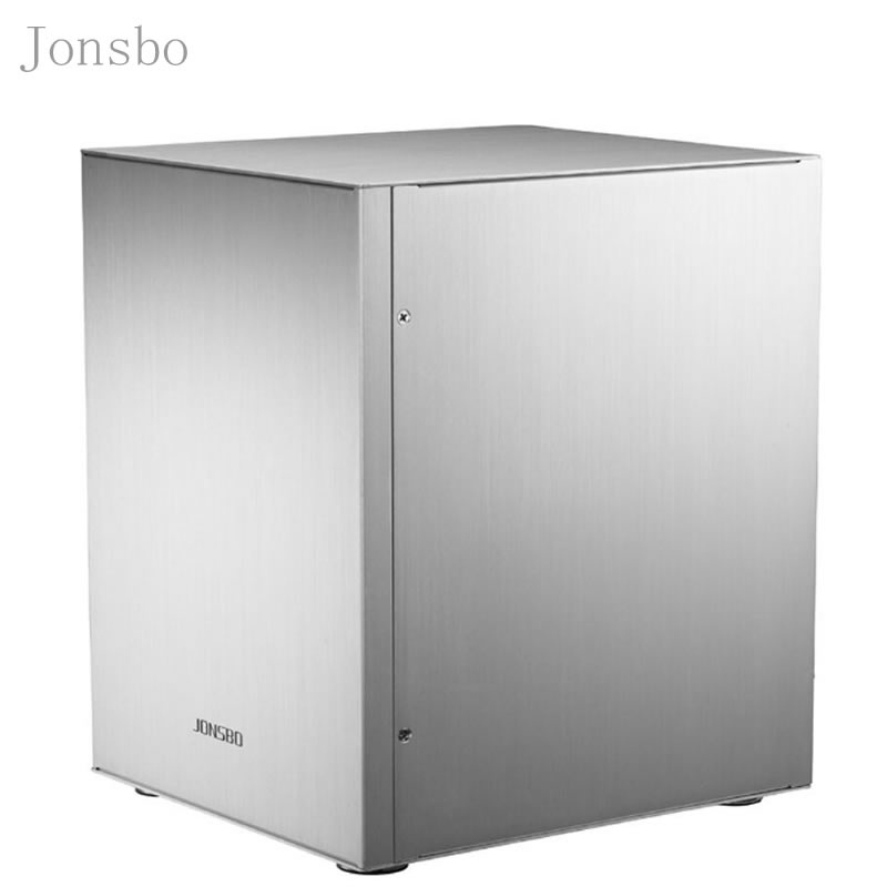 Jonsbo C2 Silver Aluminum Mini ITX MATX computer Case USB.0 game small ...