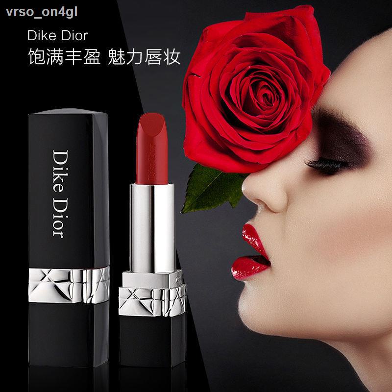 ┅เคาน์เตอร์อย่างเป็นทางการของแท้ DIKE/DIOR ลิปสติก Dicor Dior 888 สีส้ม ...