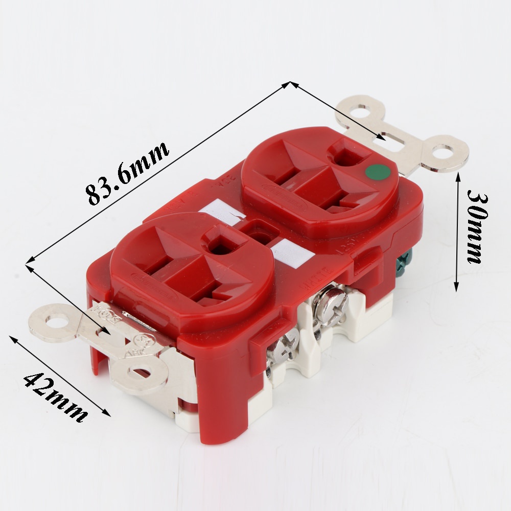 Preffair High-End Hubbell Hbl5362 Hifi ปลั๊กซ็อกเก็ตติดผนังสีบรอนซ์ ...