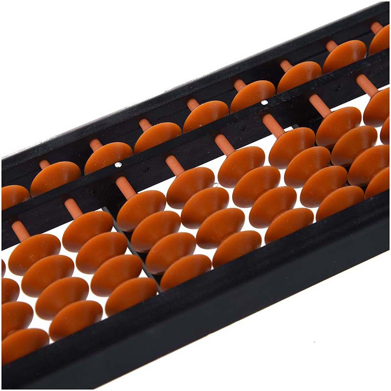 Plastic Abacus Arithmetic Abacus Kids Calculation Tool 17 digits ...