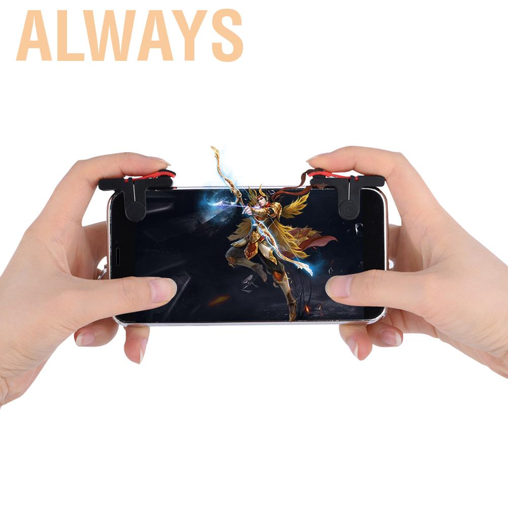 Phone Gaming Trigger Fire Button Handle Shooter Controller ...