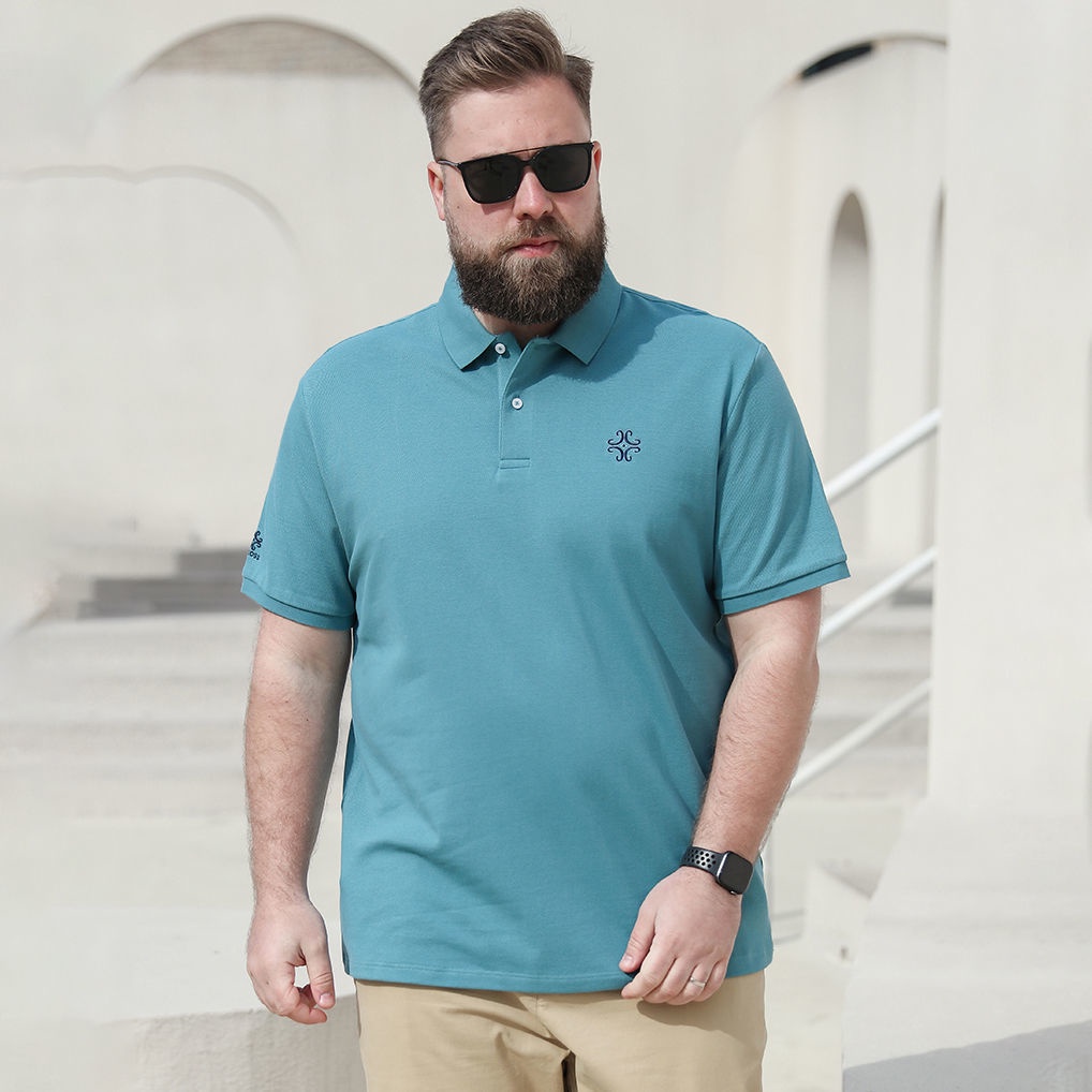 Extra Large Size Men s Plus Fat Plus Size Business Casual Short Sleeve ...