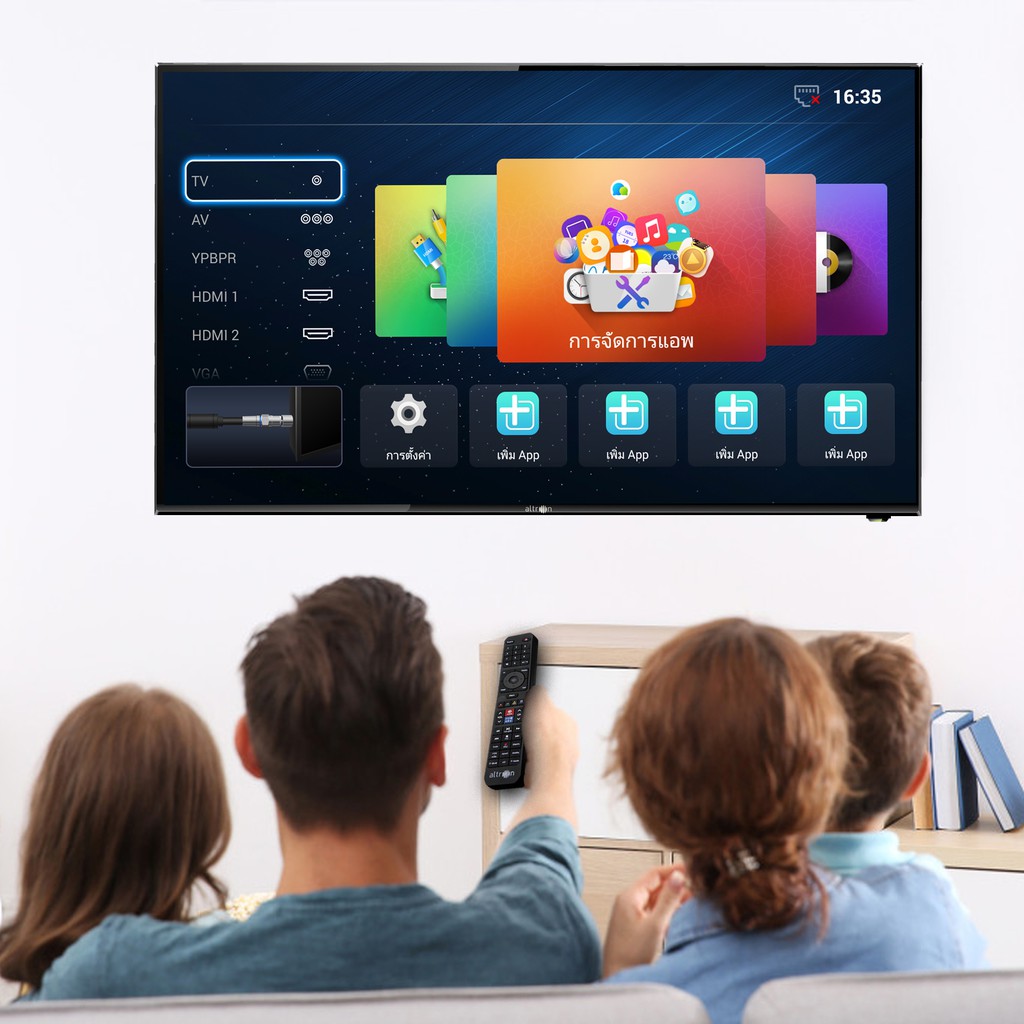 altron Smart TV 43 นิ้ว รุ่น LTV-4301 รับประกัน 3 ปี จอแตกเคลมได้ ...